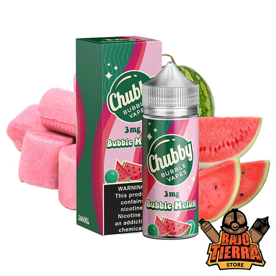 Bubble Melon 100ml. | Chubby Bubble – Bajo Tierra Store