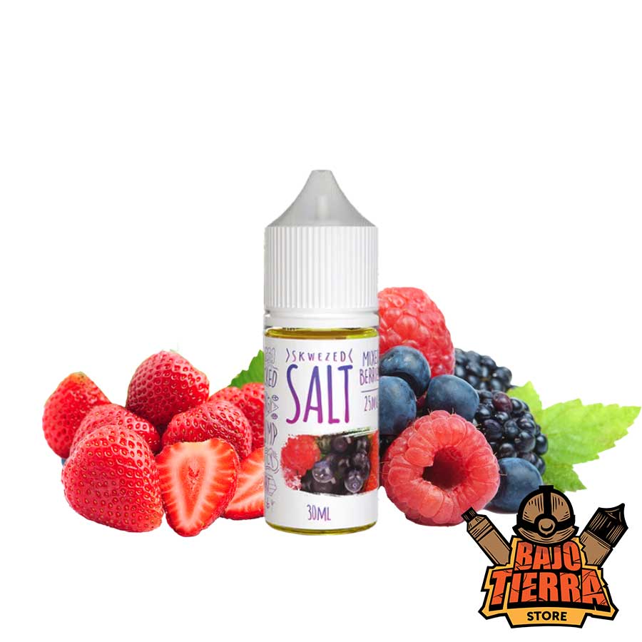 Mixed Berries Nic Salts 30ml | Skwezed – Bajo Tierra Store