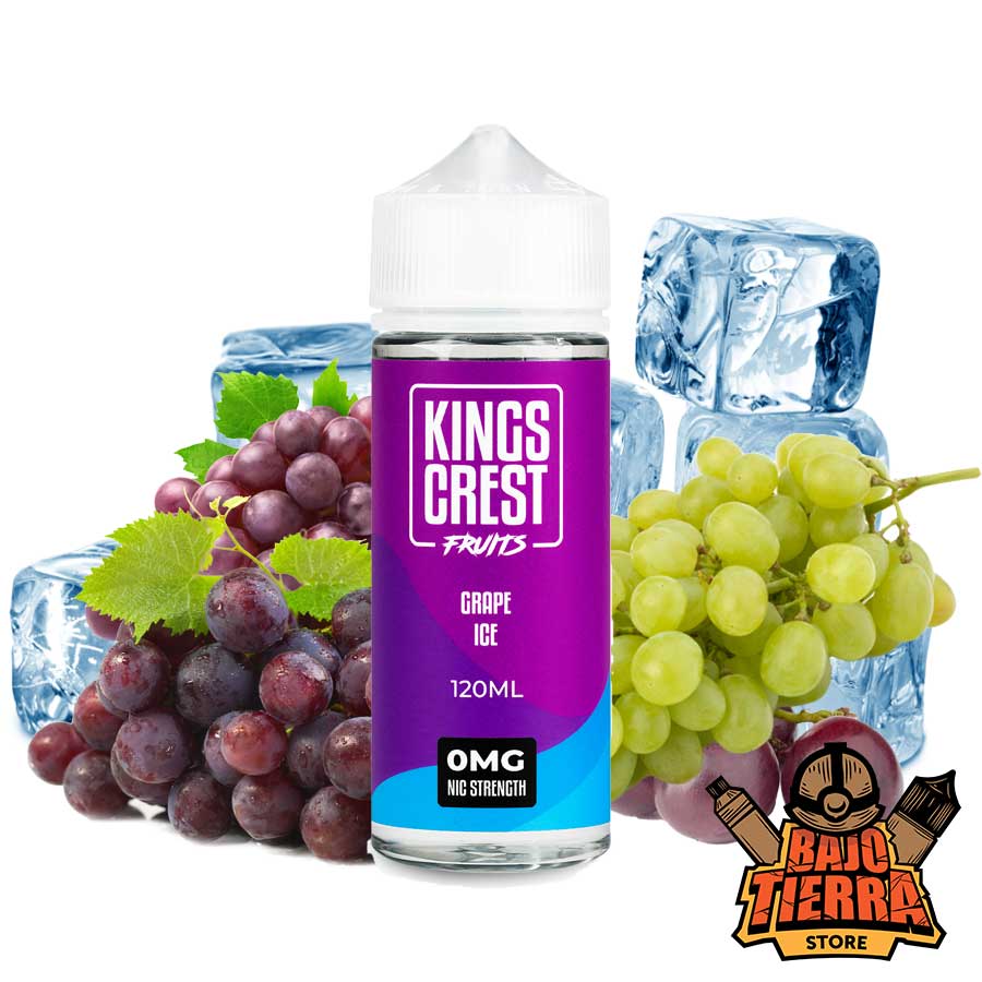Grape Ice 120ml | King's Crest – Bajo Tierra Store
