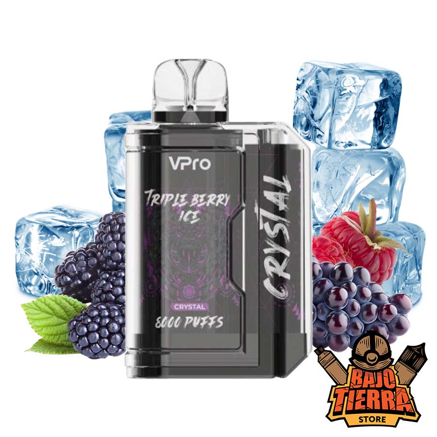Vpro Crystal 8000 Puffs| Vpro – Bajo Tierra Store